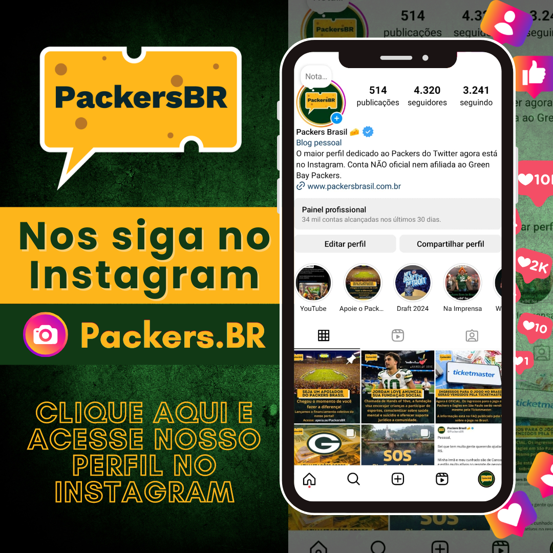Packers BR - A maior página brasileira dedicada ao Green Bay Packers